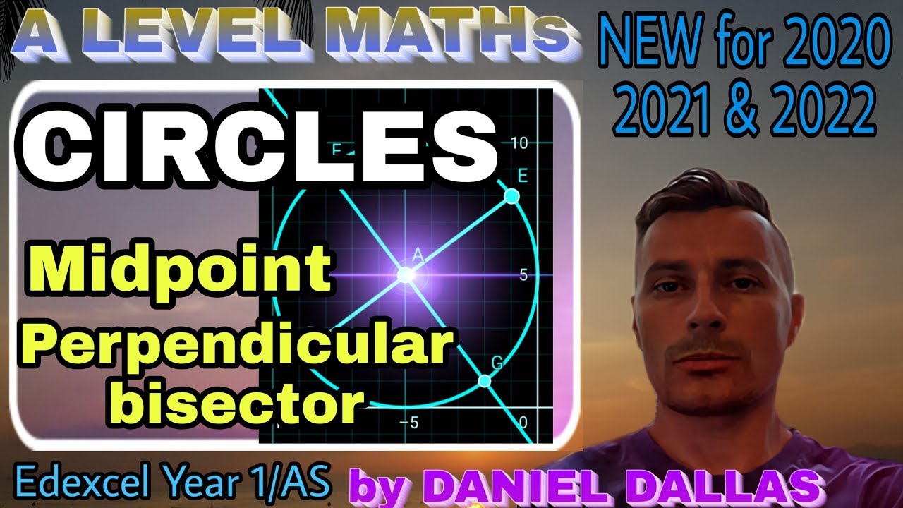 CIRCLES A Level MATHs Edexcel | Coordinate Geometry Circles Midpoint ...
