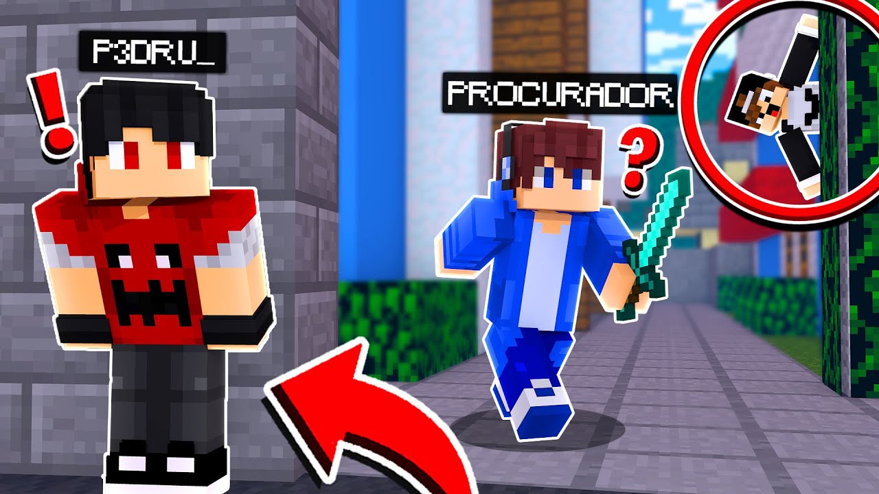ESCONDE ESCONDE DE YOUTUBERS NO MINECRAFT ‹‹ P3DRU ›› - YouTube