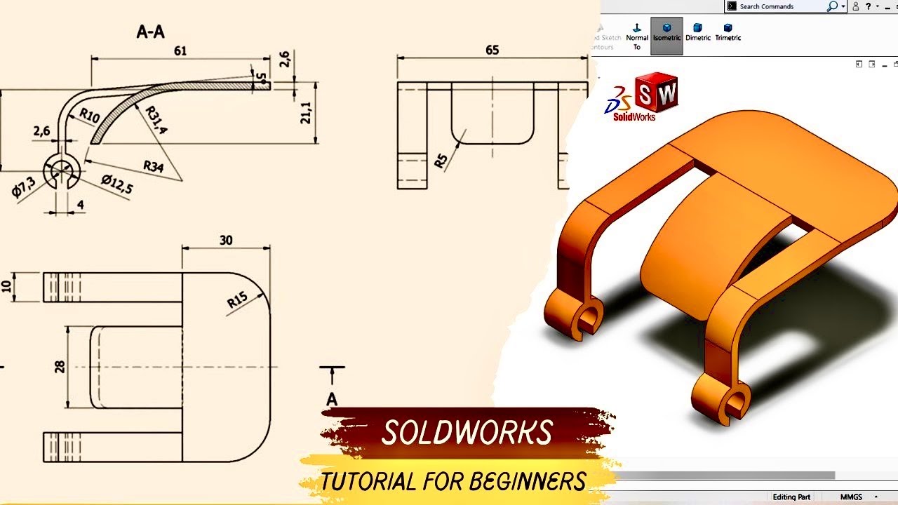 Solidworks Tutorial for beginners - YouTube
