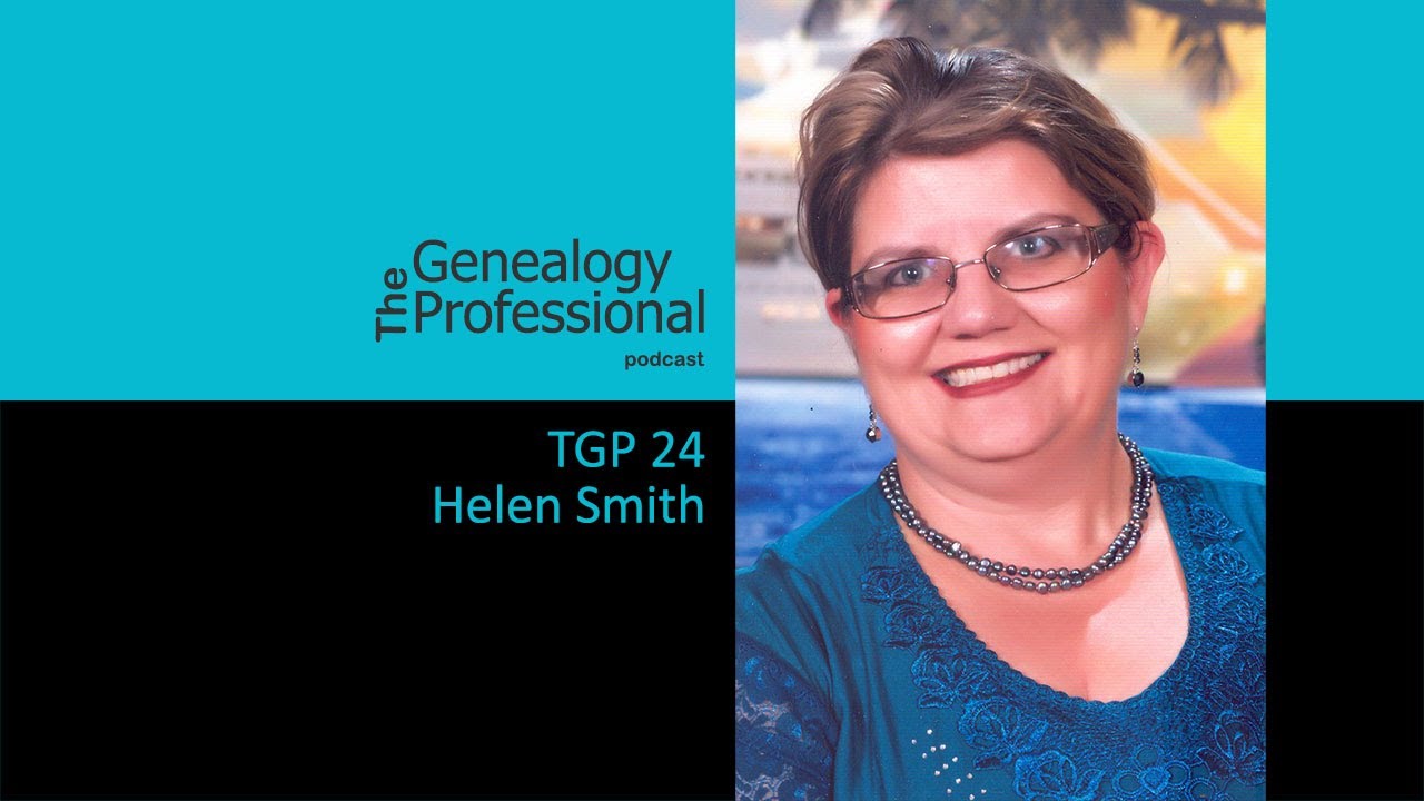 TGP 24 - Helen Smith - Medical Research & Genealogy - YouTube