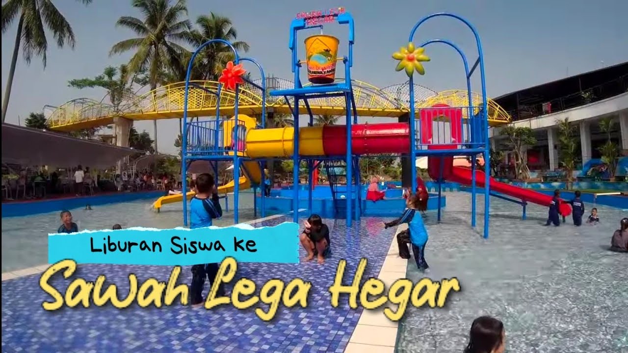 Liburan siswa SDN 5 Cibunar di Sawah Lega Hegar Cibatu-Garut - YouTube