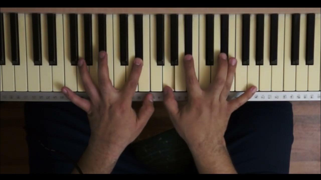 Sin miedo a nada Alex Ubago tutorial piano - YouTube