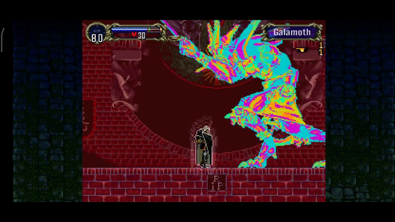 Tactics for Galamoth - castlevania symphony of the night - YouTube