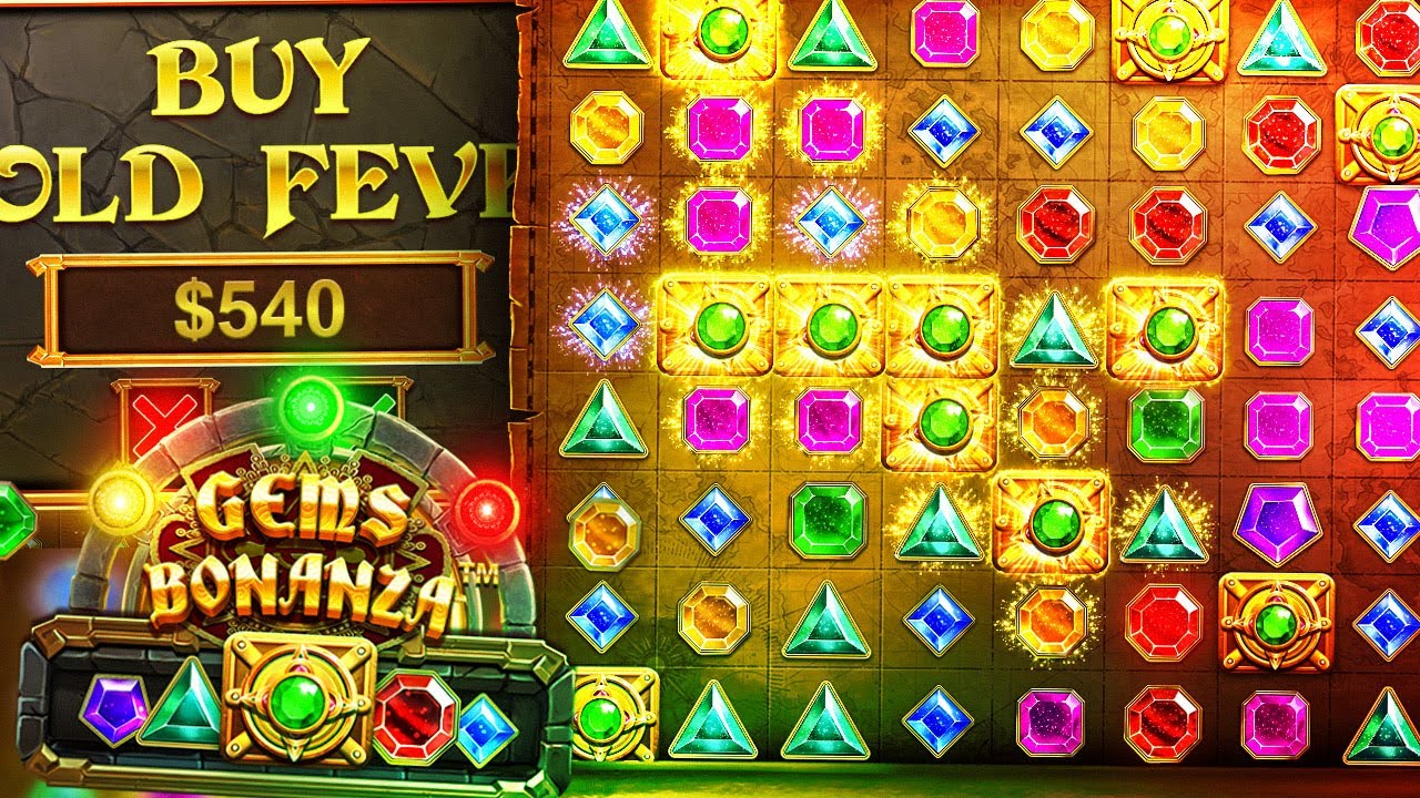 BONUS BUYS ON GEMS BONANZA | PRAGMATIC PLAY SLOT - YouTube