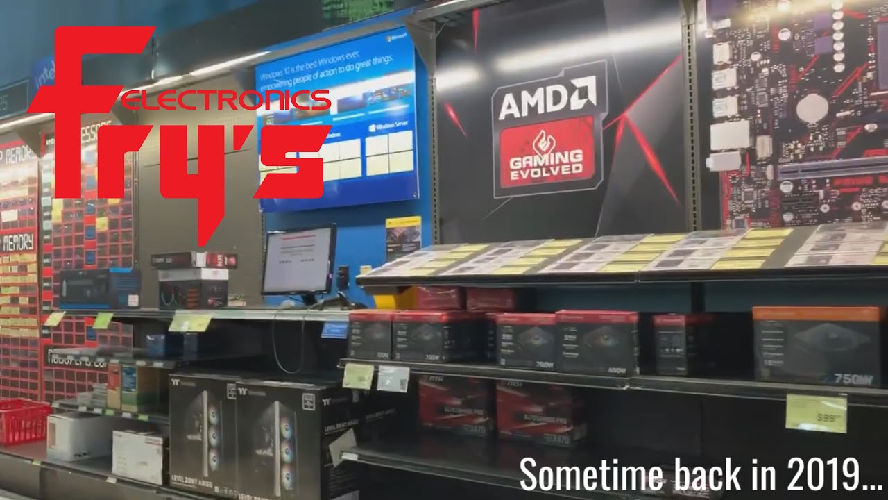 Fry's Electronics - San Marcos, CA - YouTube