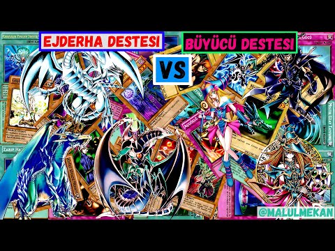 EJDERHA DESTESİ VS BÜYÜCÜ DESTESİ YUGIOH -PART 10 - UÇAN MÜTHİŞ YARATIKLAR MI YOKSA MİSTİK GÜÇLER Mİ