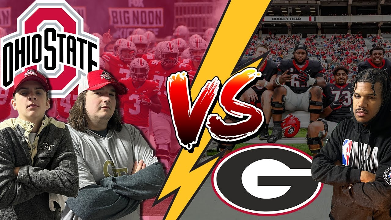 UGA VS OHIO STATE PEACH BOWL!! GO BUCKEYES!!! - YouTube