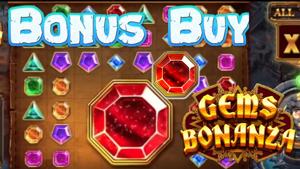 Gems bonanza Slot Bonus Buy Epic Win - YouTube