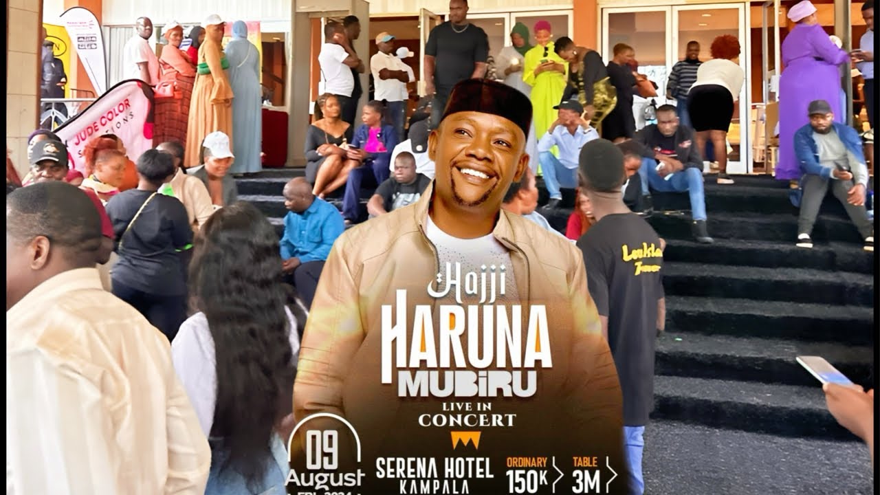 Hajji Haruna Mubiru Live Concert at Serena Hotel - YouTube