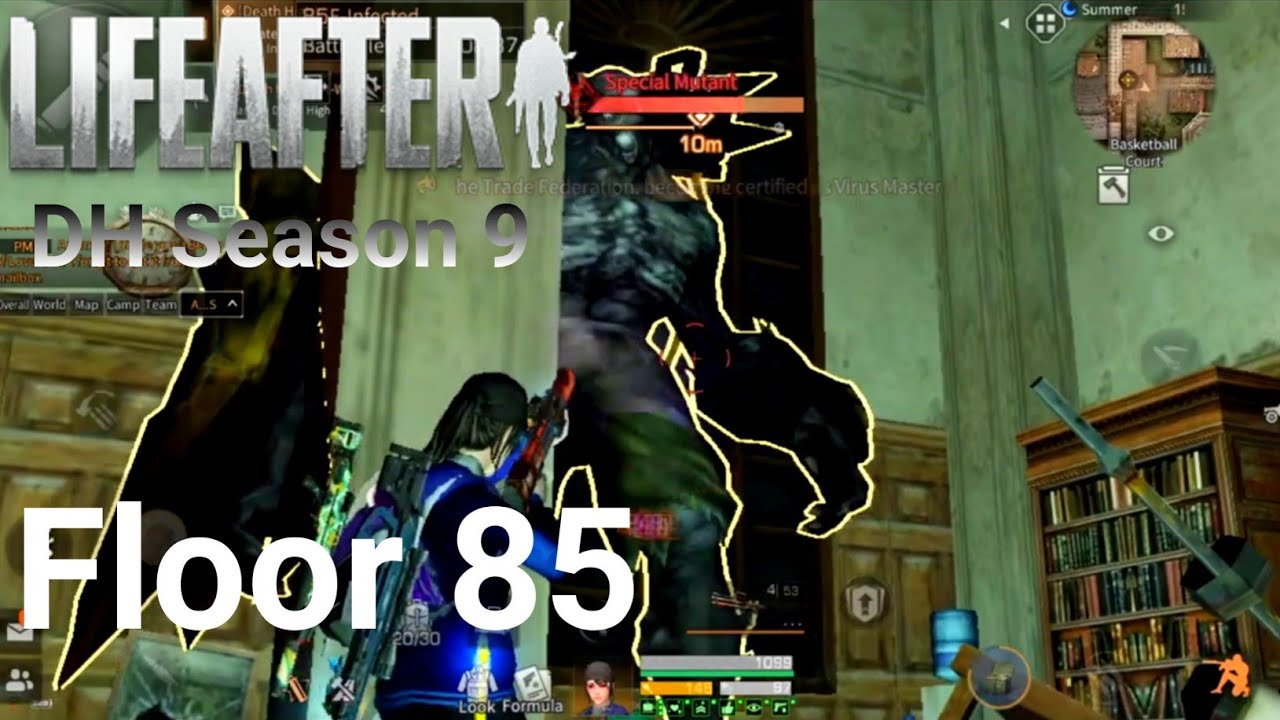 LifeAfter DH Floor 85 Bug Boss Death High Season 9 - YouTube