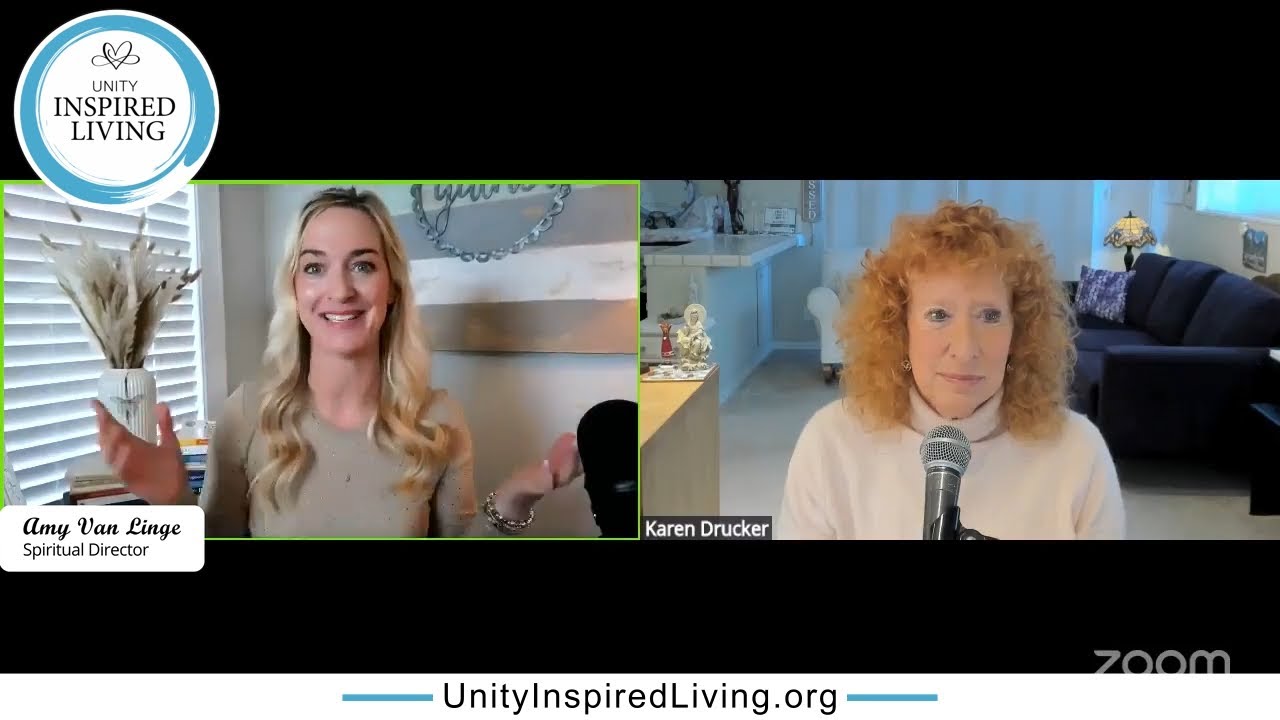 Karen Drucker 11/09/2025 Unity Inspired Living - YouTube