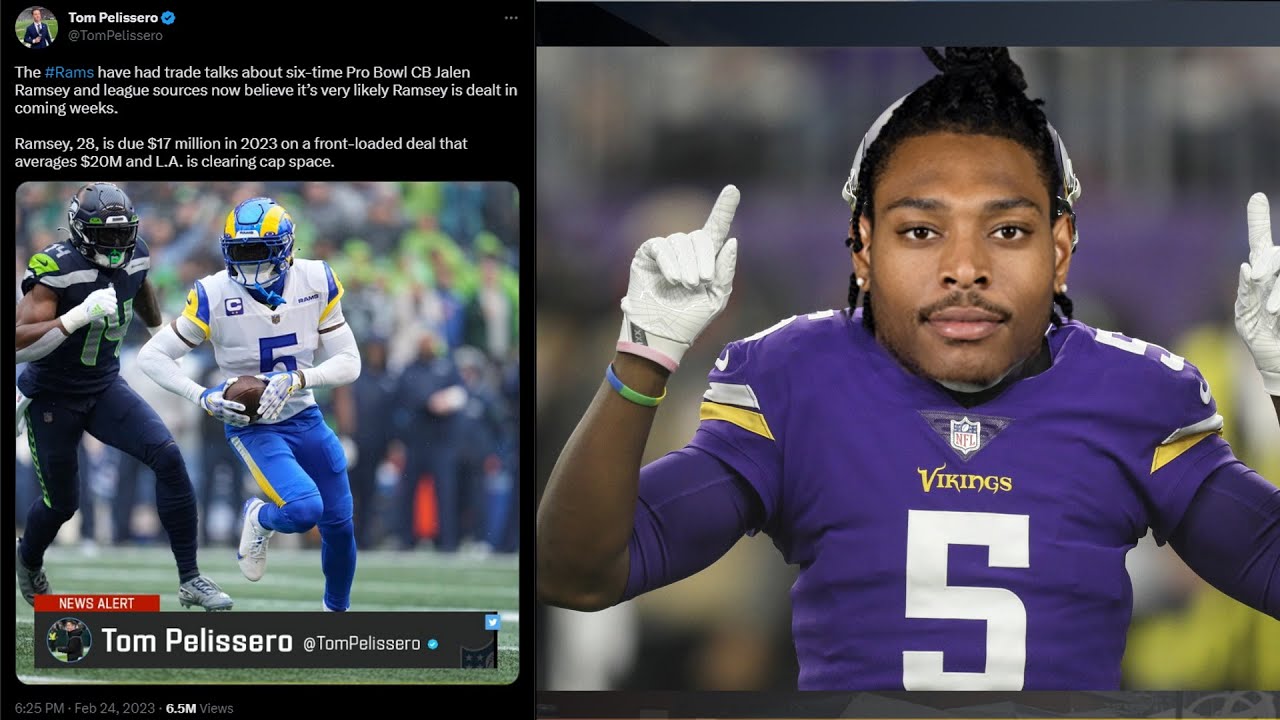 Minnesota Vikings NEED to (FINALLY) Trade for Rams CB Jalen Ramsey ...