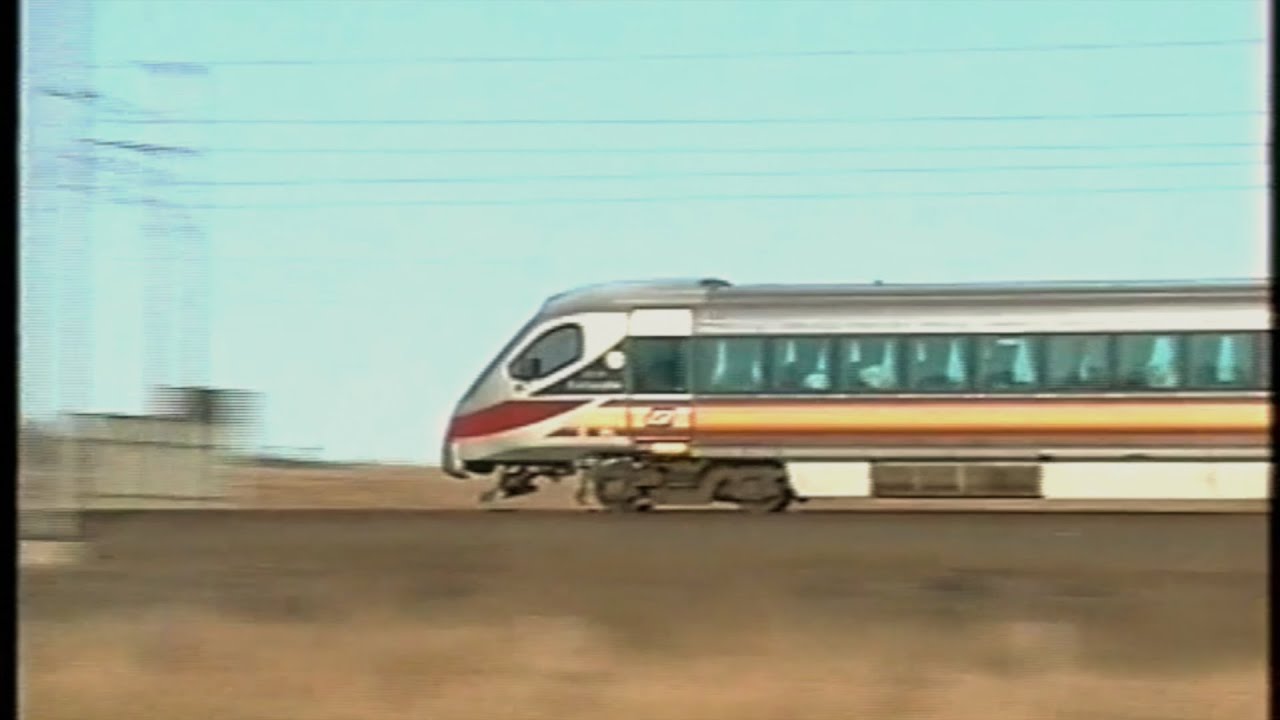 Driver's View QR Electric Tilt Train - YouTube