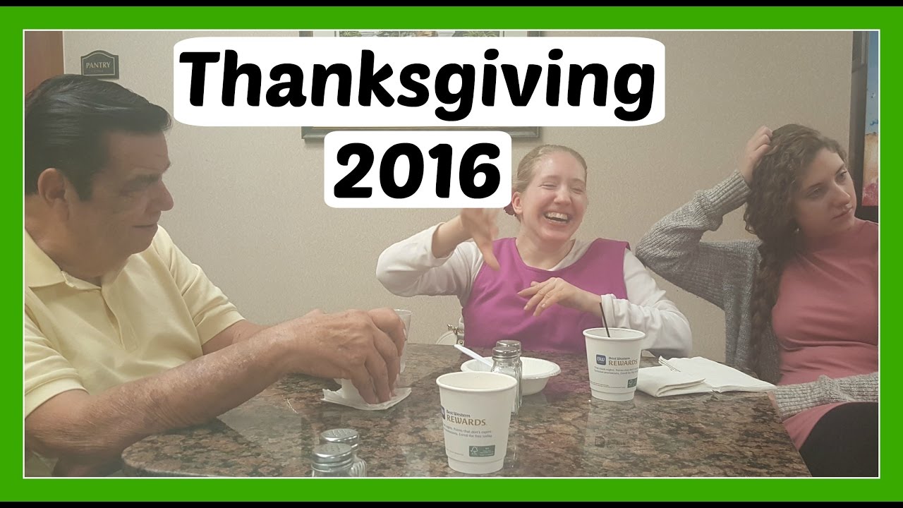 Our Thanksgiving Trip 2016 | Family Life with Cerebral Palsy - YouTube