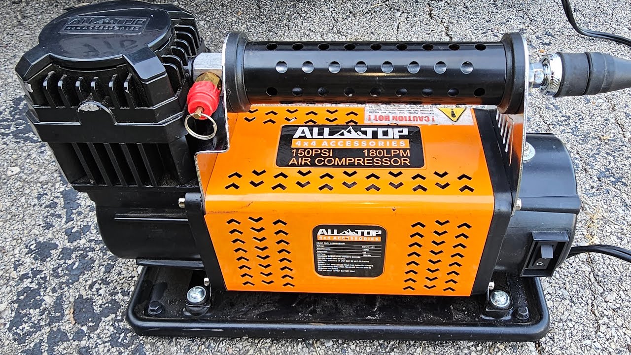 Mechanic Eric AMericA ★彡 AllTop 12v DC air compressor - YouTube