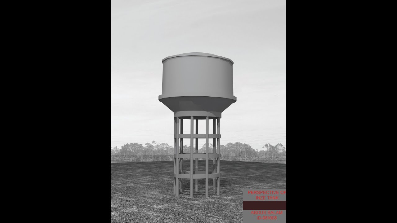 Design of Overhead Water Tank (Intze Tank)-Class_01 - YouTube