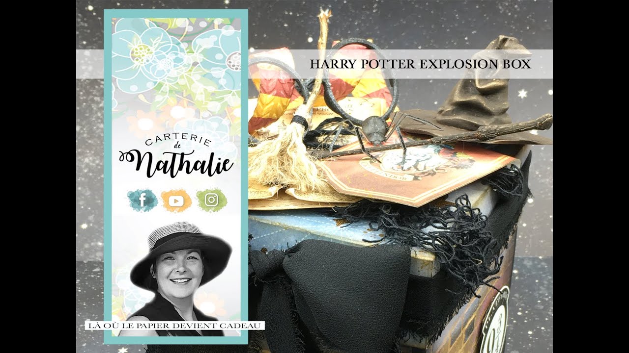 Harry Potter Explosion Box-Boite Explosion Harry Potter - YouTube