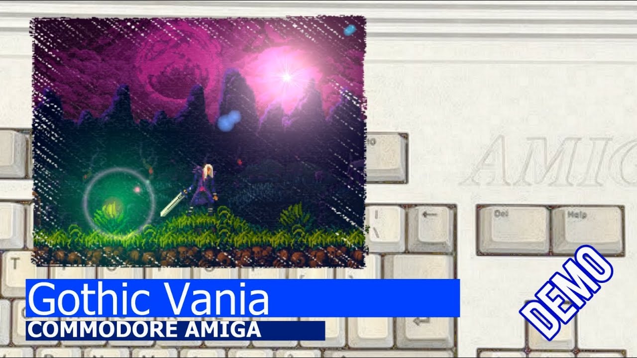 Commodore Amiga -=Gothic Vania=- demo - YouTube