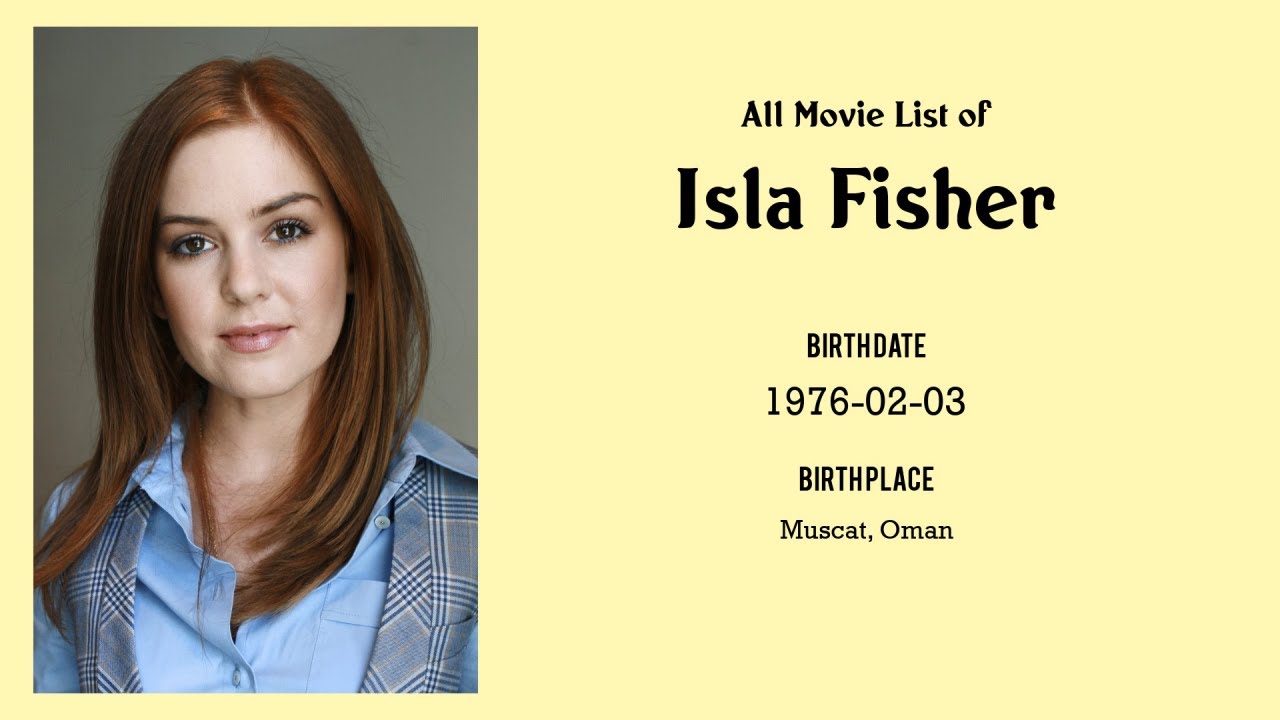 Isla Fisher Movies list Isla Fisher| Filmography of Isla Fisher - YouTube