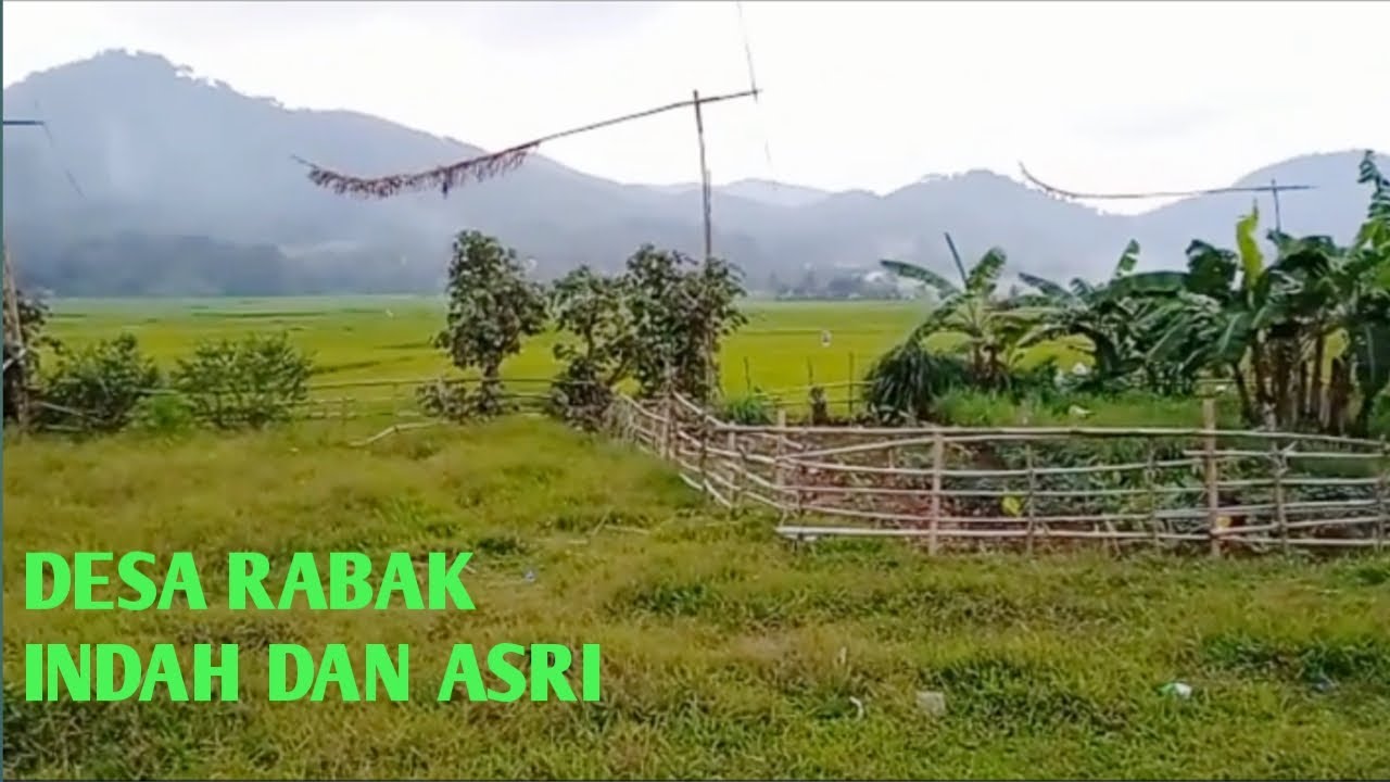 Desa Rabak Rumpin Bogor yang indah - YouTube