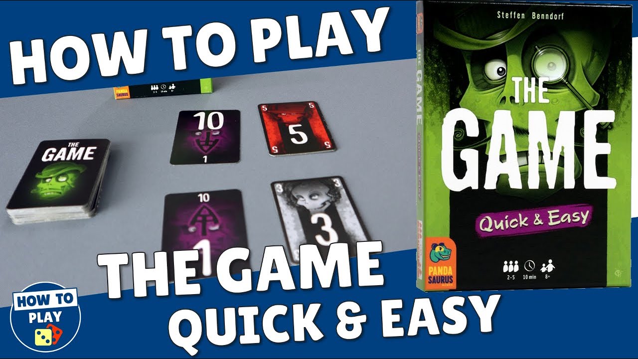 How to Play The Game Quick & Easy - YouTube