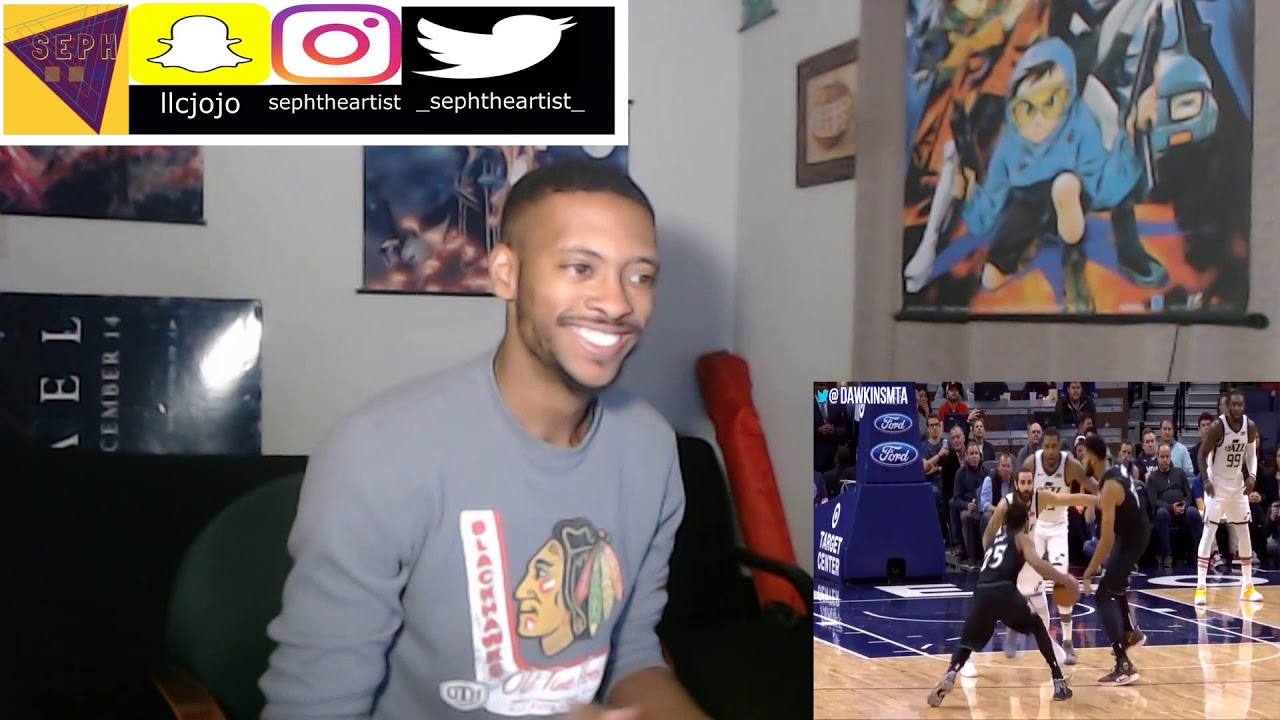 Derrick Rose CAREER HiGH 50 Pts! 2018 10 31 vs Jazz ViNTAGE D ROSE ...