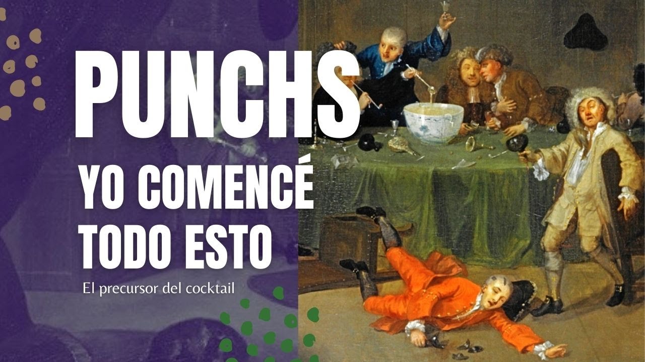 El primer Cocktail de la historia: El PUNCH - YouTube