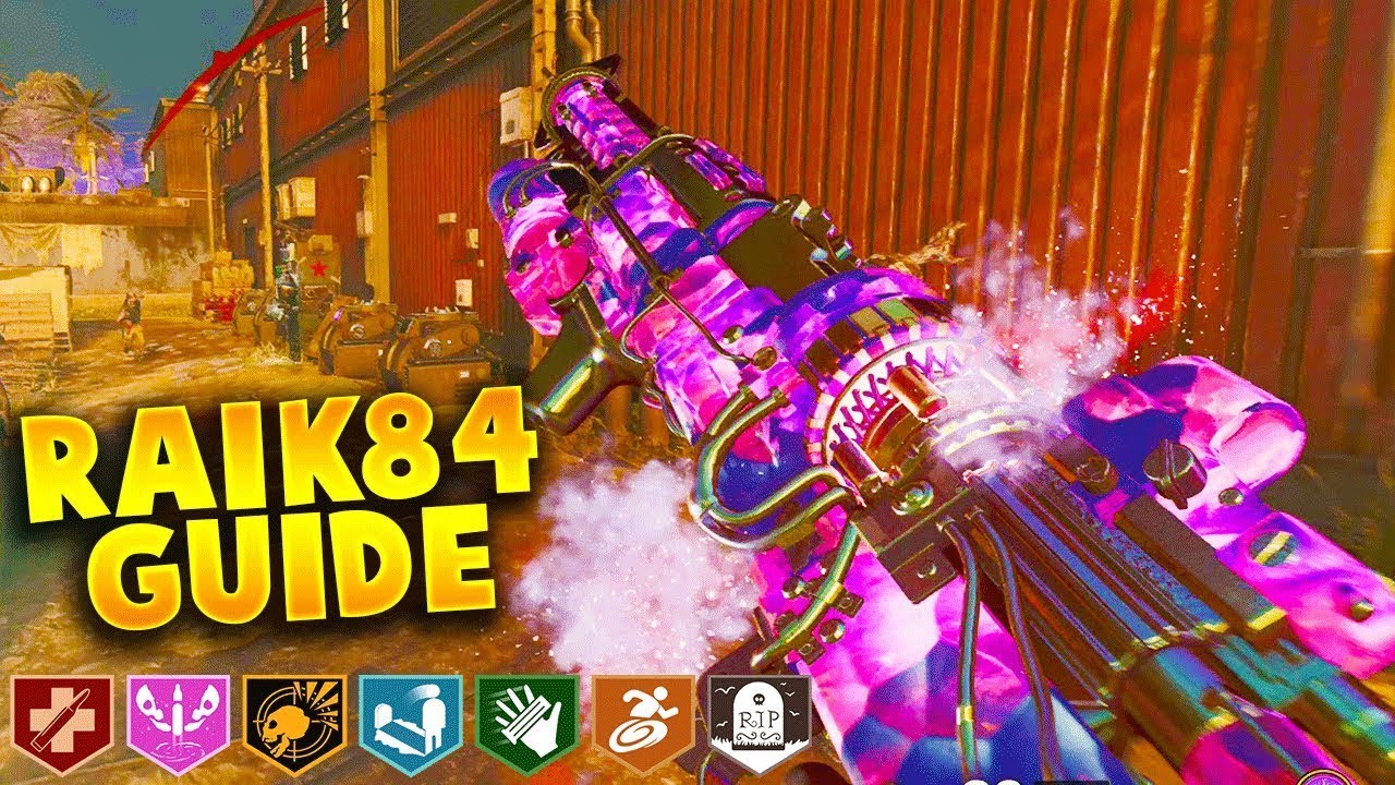 COLD WAR ZOMBIES - FREE RAY RIFLE WONDER WEAPON GUIDE TUTORIAL (RAI K ...