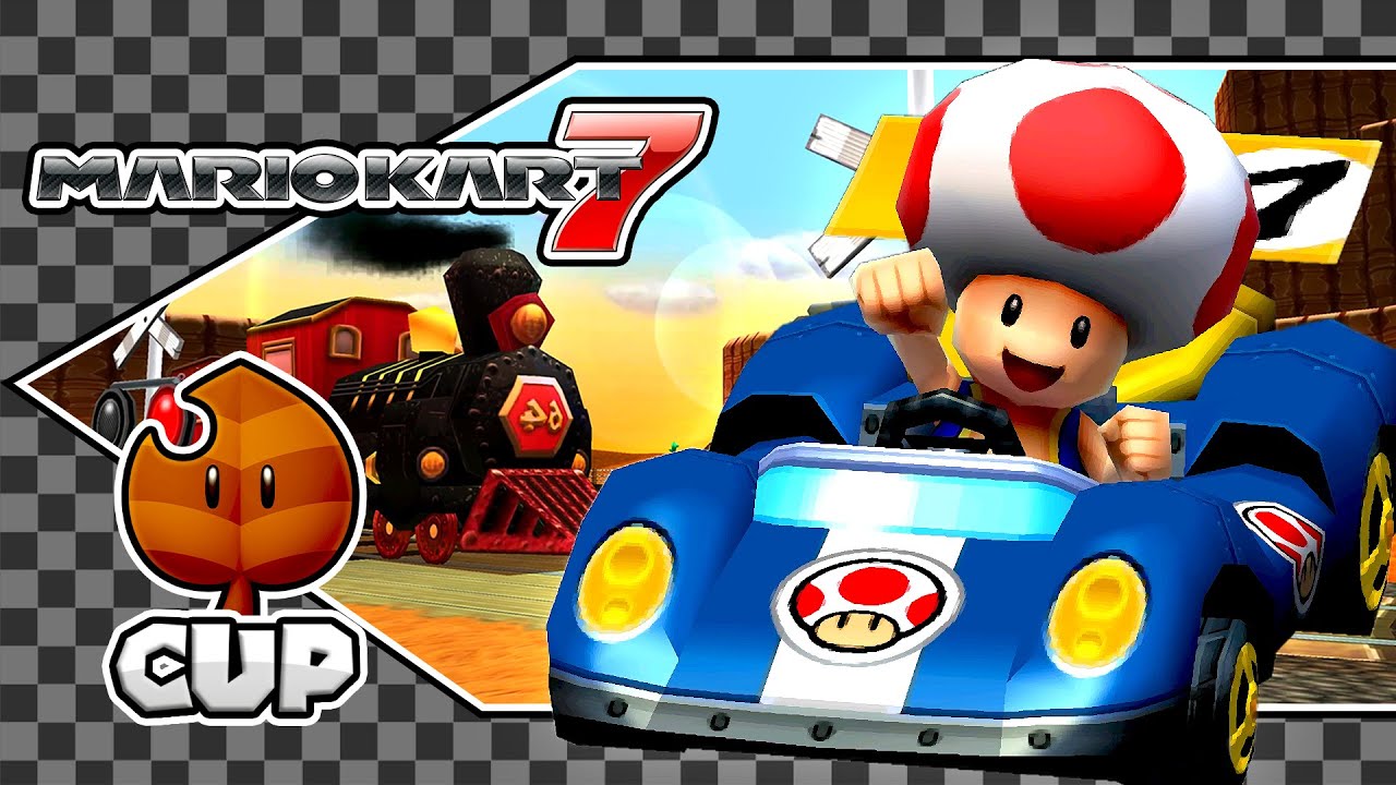 Mario Kart 7: Toad / Leaf Cup (150CC) [4K] - YouTube