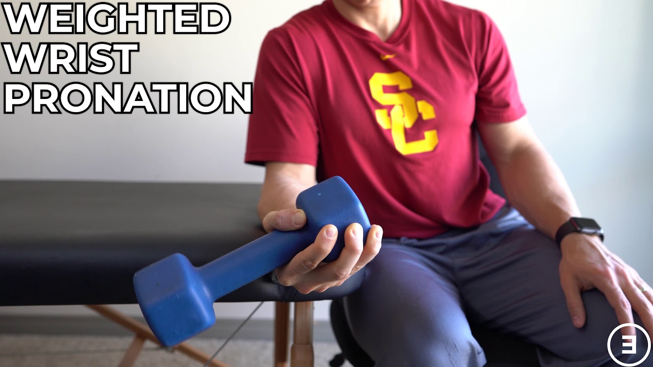 Weighted Wrist Pronation - YouTube