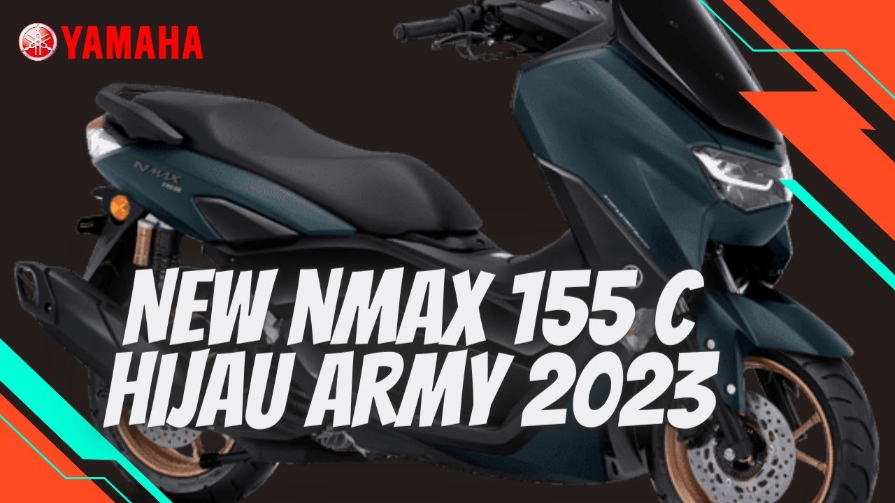 RIVIEW MOTOR NEW NMAX CONNECTED 2023 || WARNA HIJAU ARMY#alwietv # ...