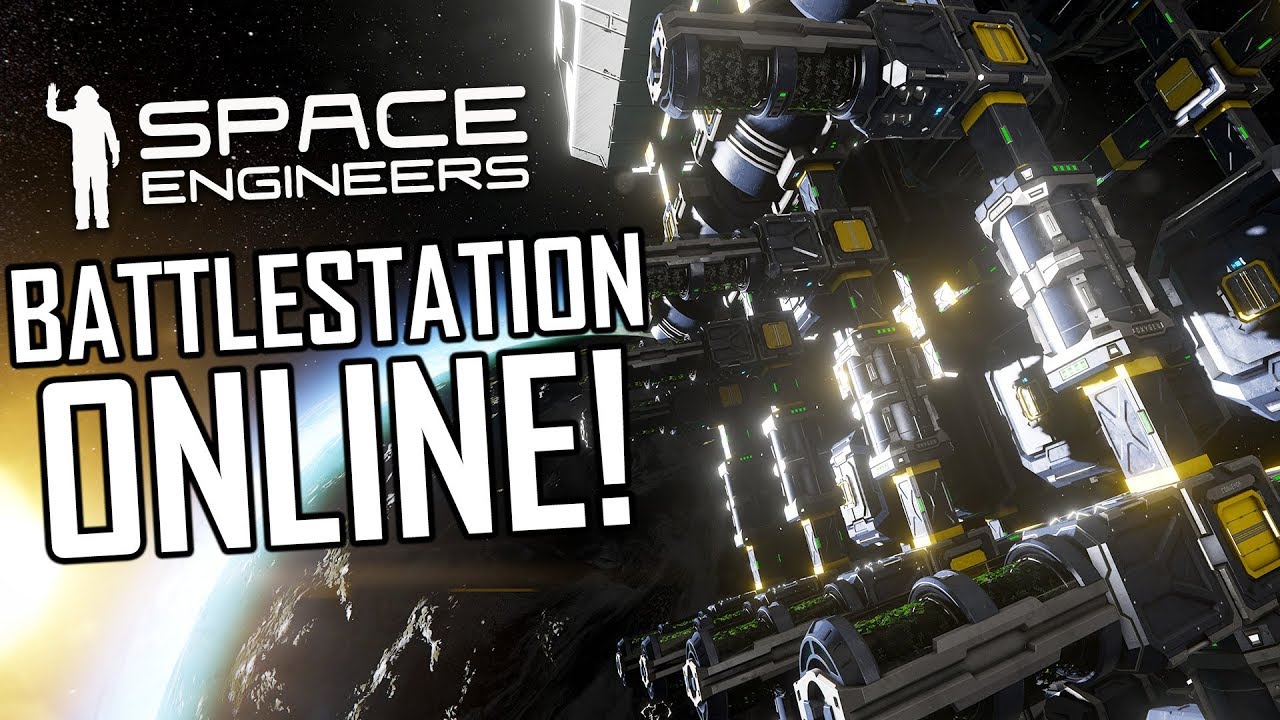 Space Engineers: Auto-Mining Drones & Battlestation Online ...