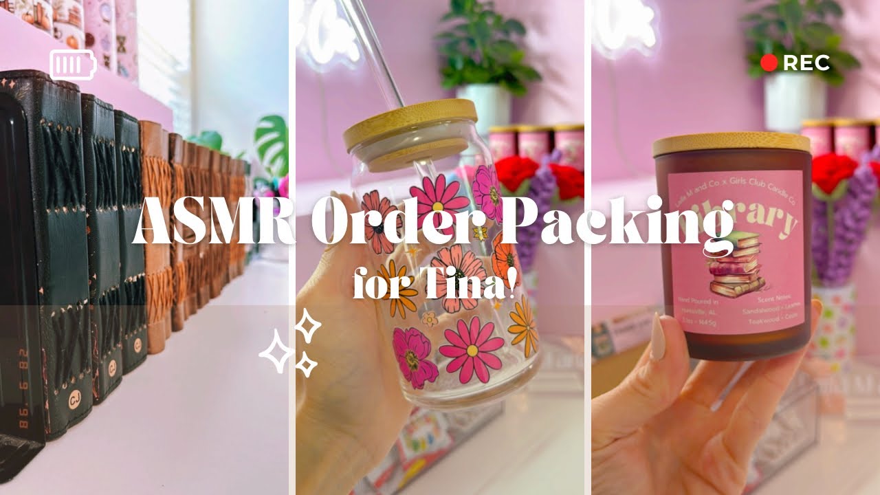 ASMR Order Packaging for Tina! - YouTube