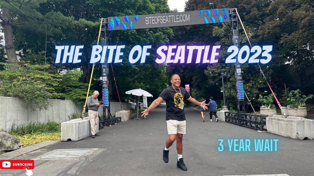 Join Me As I Try Delicious Food At The "Bite Of Seattle" 2023 | VLOG ...