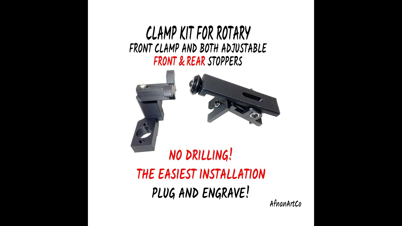 Installation of CO2 Rotary Clamp Kit - V2 - YouTube