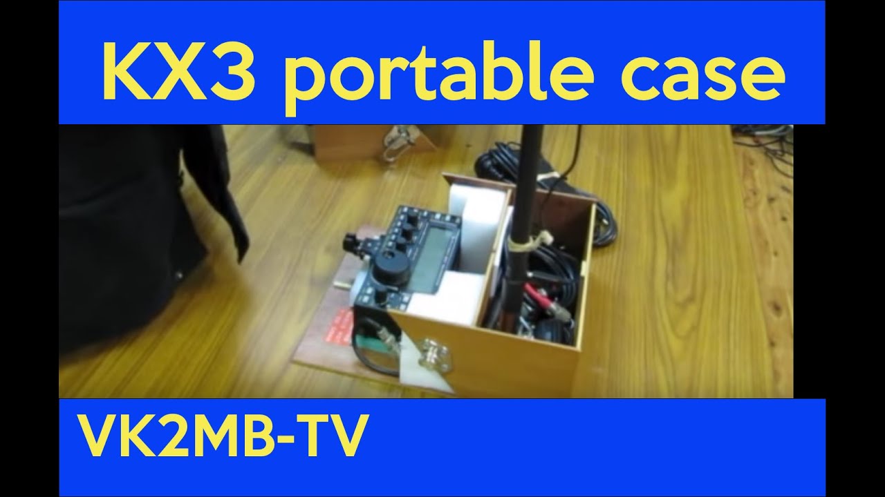 KX3 Portable Carry Case by Yves VK2AUJ - Manly-Warringah Radio Society ...