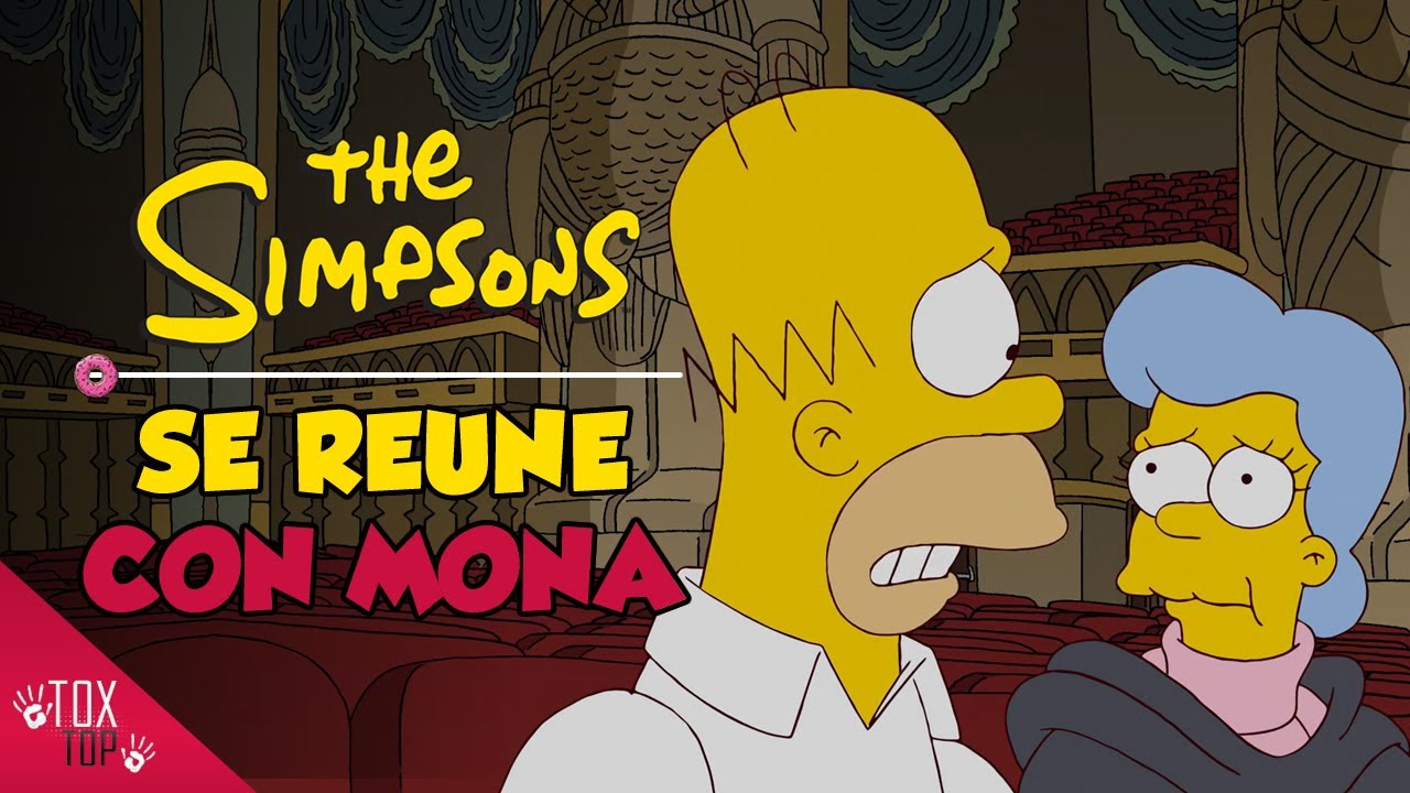 Homero vuelve a ver su madre | Los Simpson - YouTube