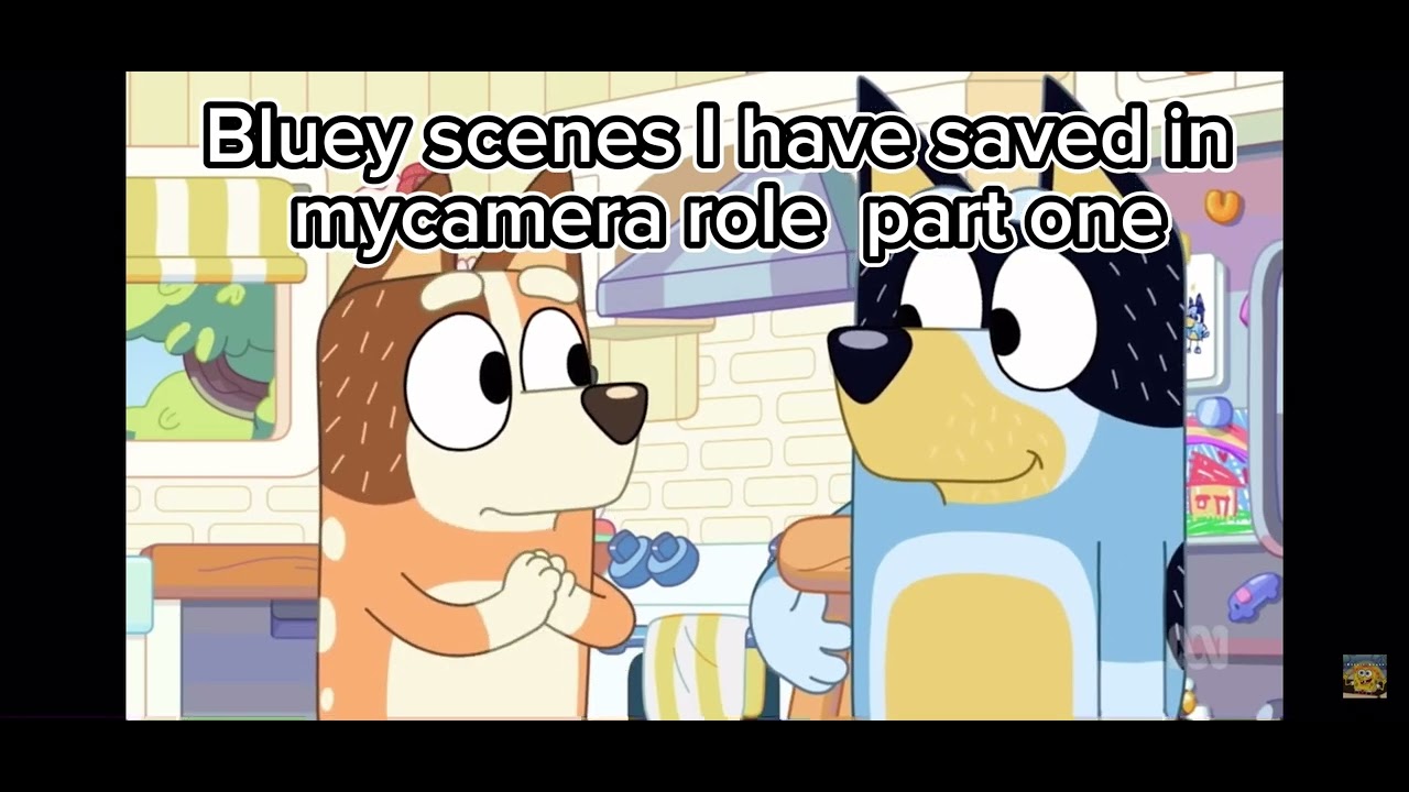 Bluey scenes I have saved in my camera role part one - YouTube