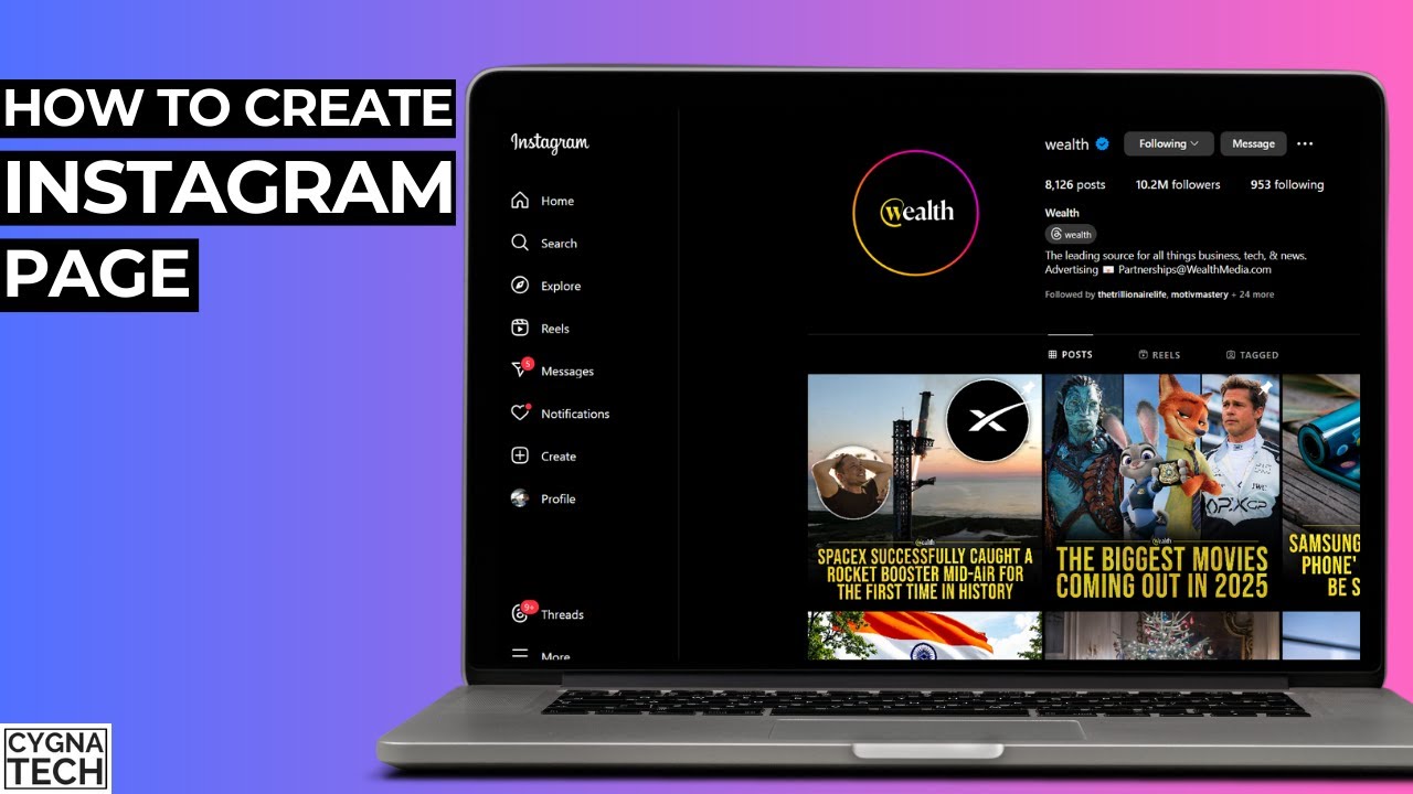 How To Create An Instagram Page | Create Instagram Page For Business ...