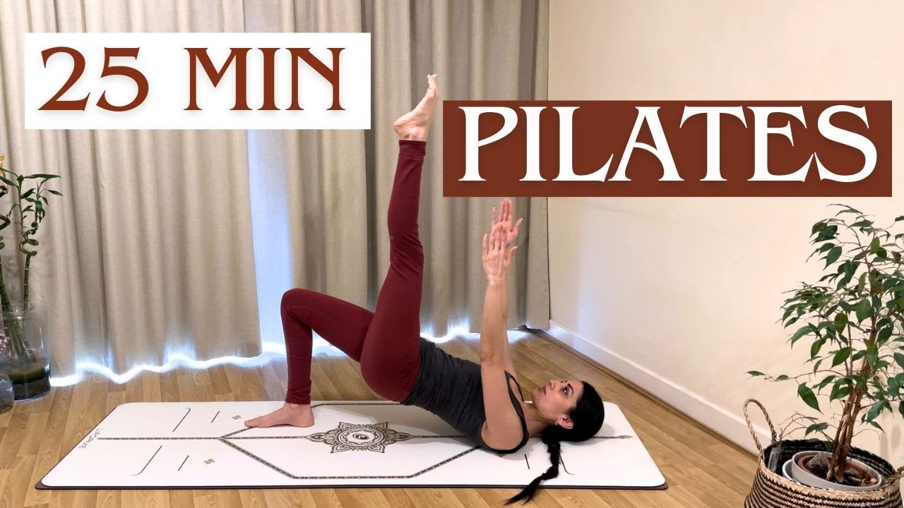25 MIN INTERMEDIATE PILATES || Full Body Pilates Workout || No ...