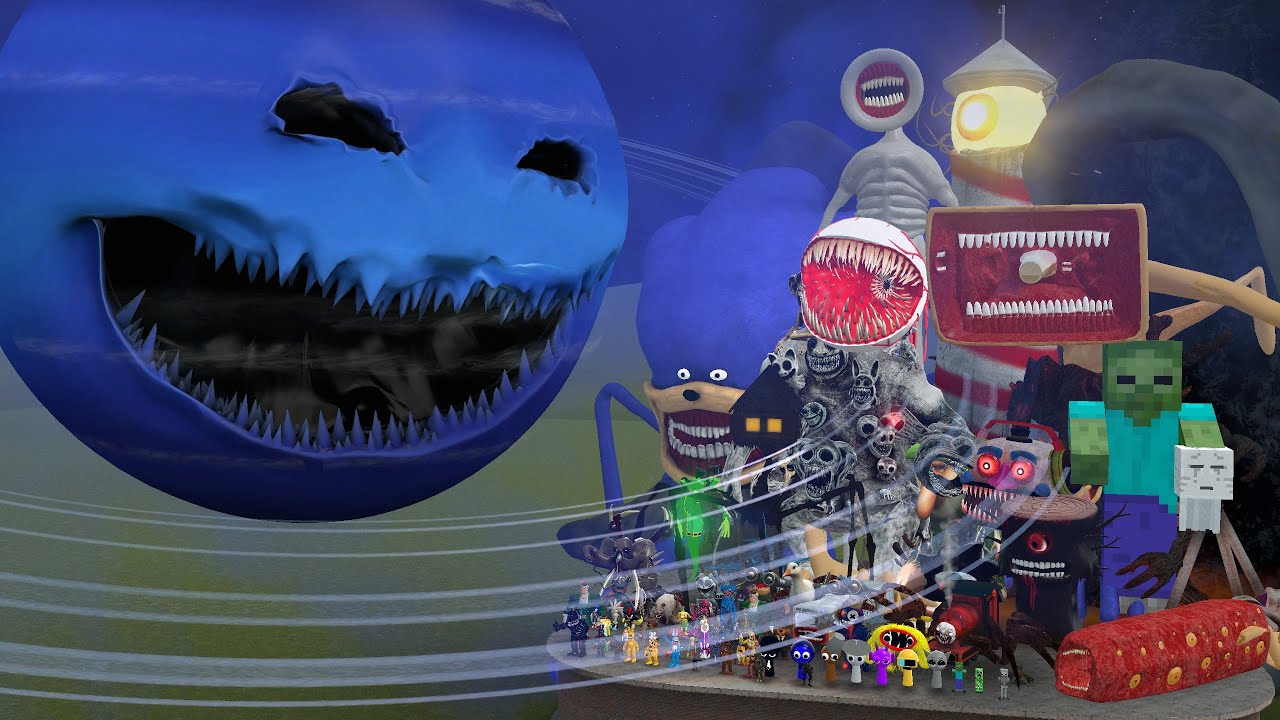 NEPTUNE WAKES UP COSMIC HORROR VS ALL MONSTERS (Garry's Mod) - YouTube