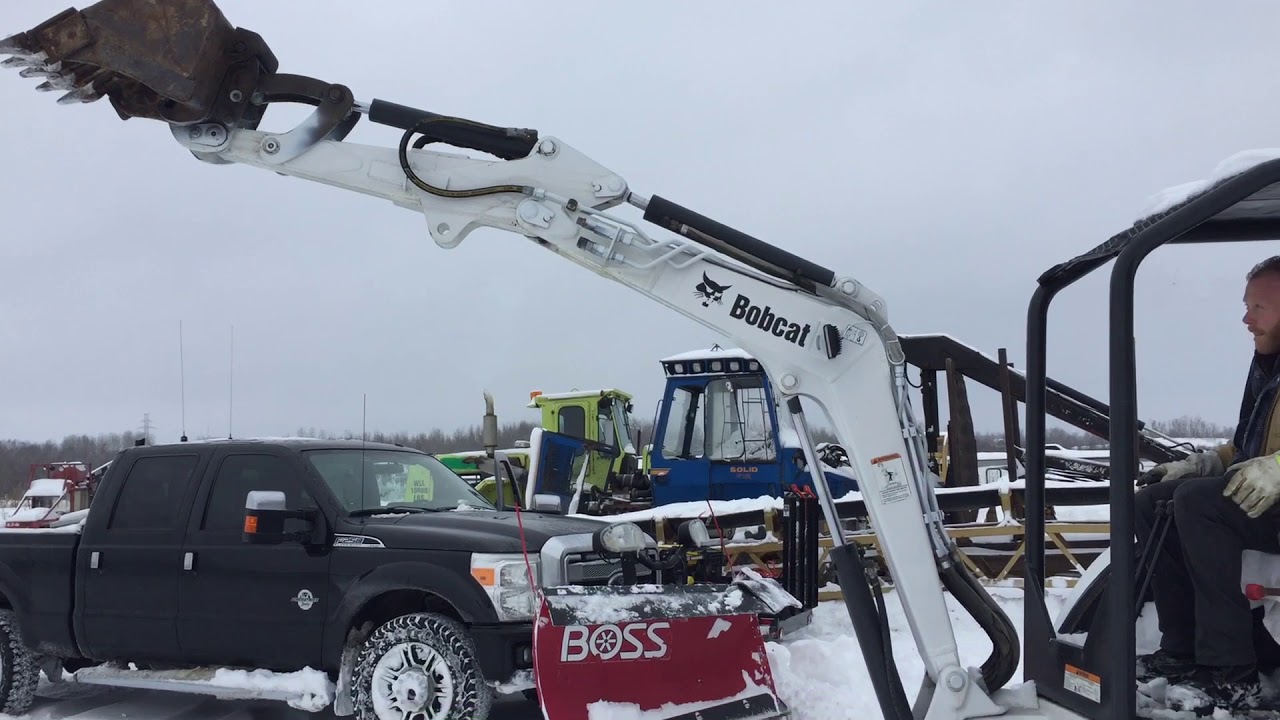 Global Equipment - 2008 Bobcat 425 Mini Excavator - YouTube