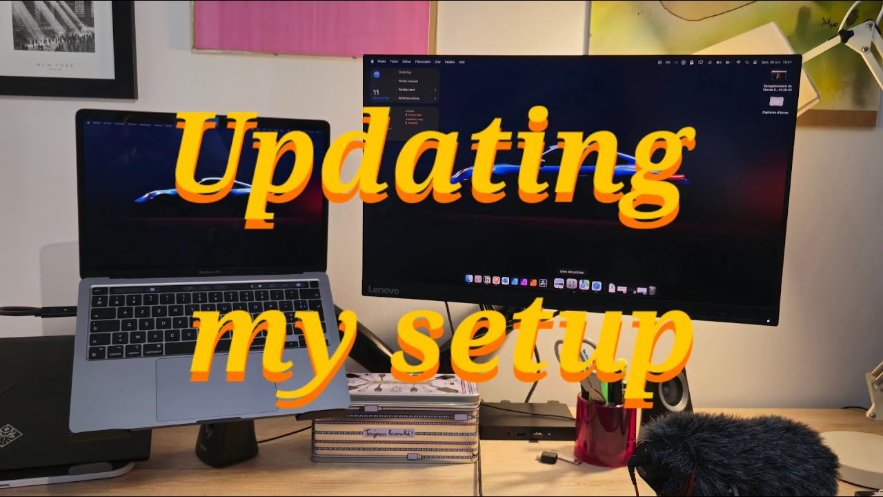 Upgrading my setup for better productivity - YouTube