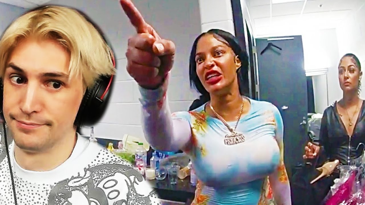 Reality TV Star Attacks Police Backstage | xQc Reacts - YouTube