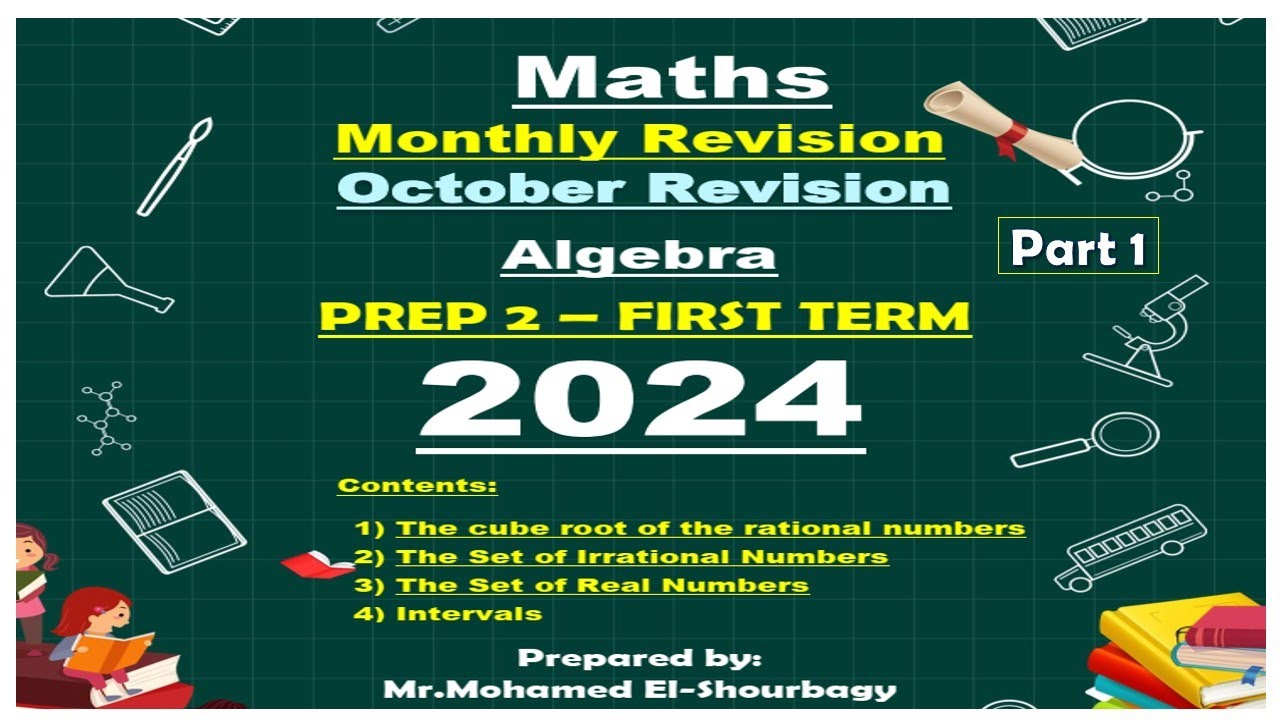October Revision.Alg.G8.T1.Part1 - YouTube