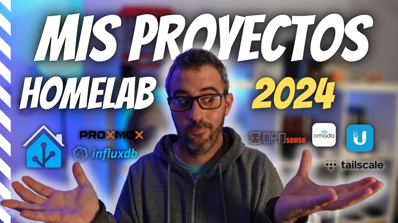 Mis nuevos proyectos para el HomeLab en 2024 - YouTube
