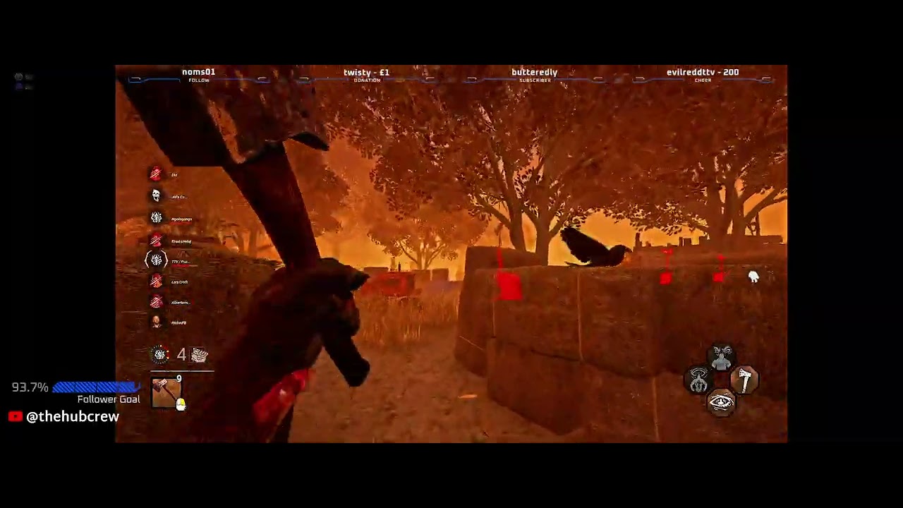 [DBD] Neat Huntress throw through the Shack window | gm_nameless on # ...