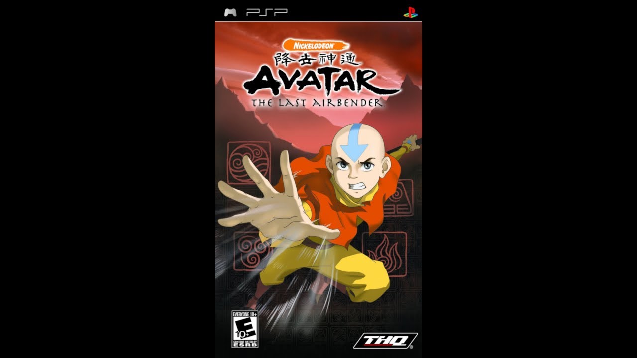 PSP - Avatar: The Last Airbender 'Title, Intro & Gameplay' - YouTube