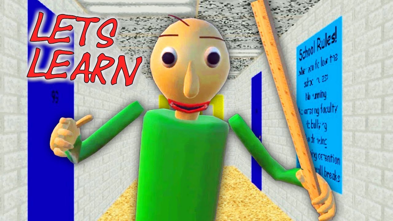 BALDI'S BASICS IN VR! | Baldi's Basics in Education And Learning ...