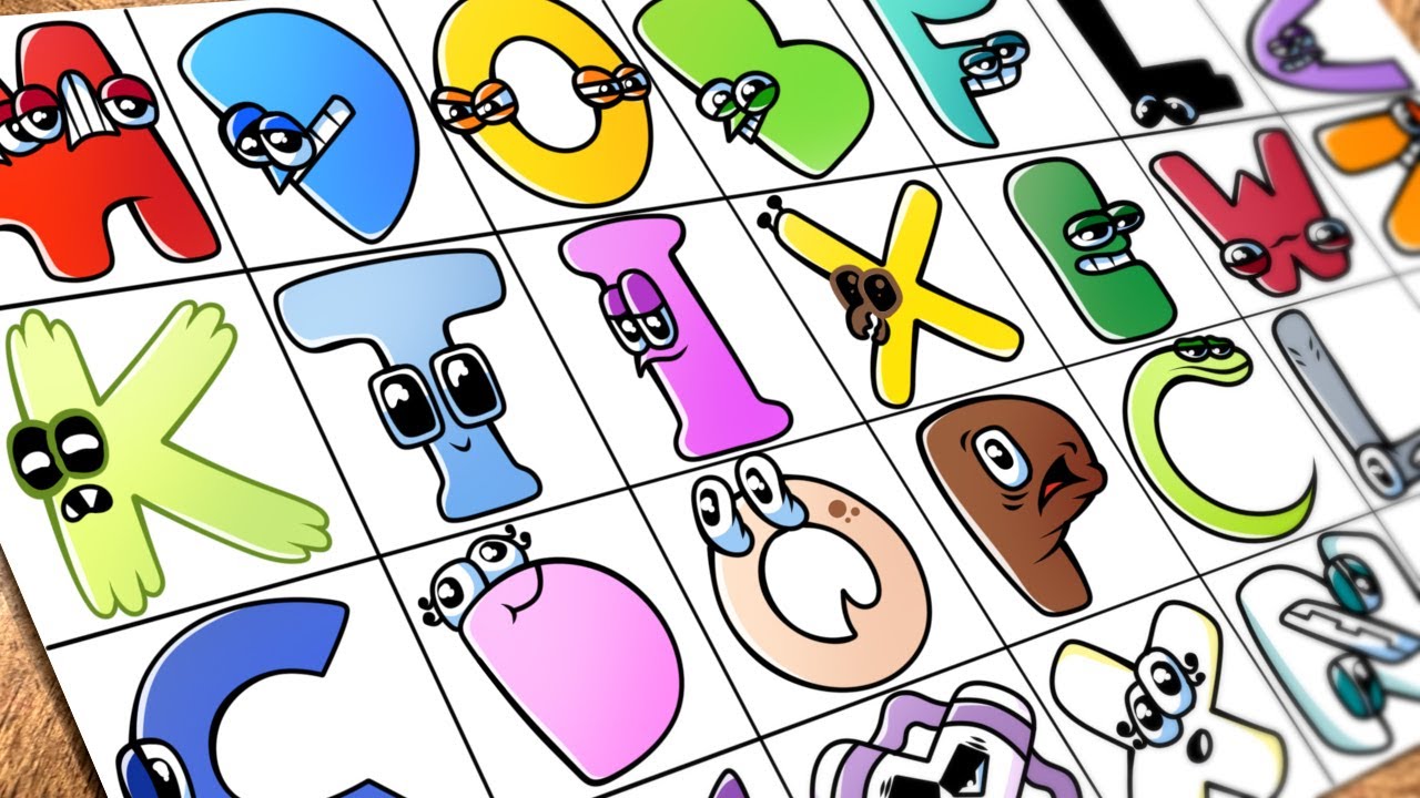 Drawing Alphabet Lore But Something is WEIRD (A-Z) / How to draw ...